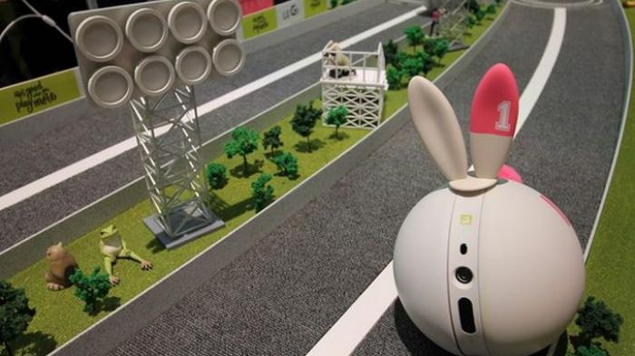 LG Rolling Bot, Robot Imut Segera Masuk Indonesia - Sripoku.com