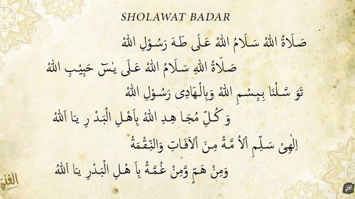 Lirik Sholawat Sholatullah Salamullah alias Sholawat Badar, Amalan ...