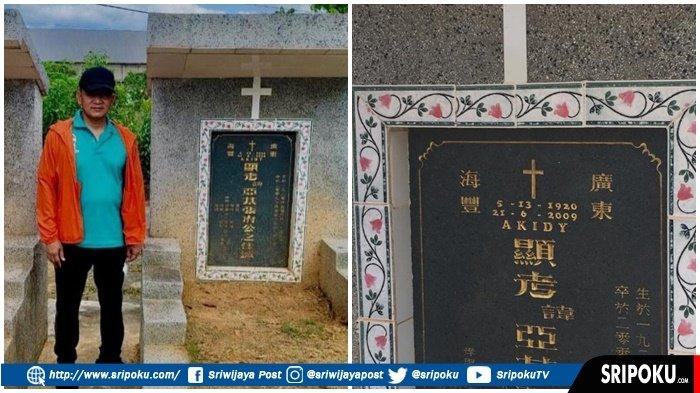 Kapolda Sumsel Ziarah ke Makam Akidi Tio, Penyumbang Rp 2 T, Terungkap ...