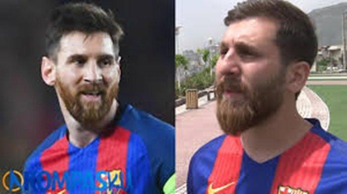 Pria Iran Ini Memiliki Wajah Sangat Mirip Dengan Lionel Messi - Sripoku.com