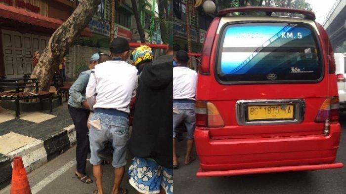 BREAKING NEWS : Mobil Angkot Palimo Tabrak Siswi SMA, Sopir Angkot ...