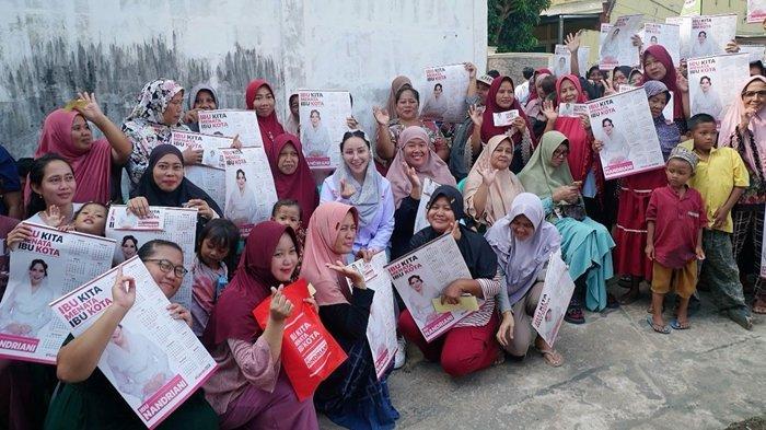 Nandriani Gaspol Jelang Pilwako Palembang 2024, Turun Menyapa ...