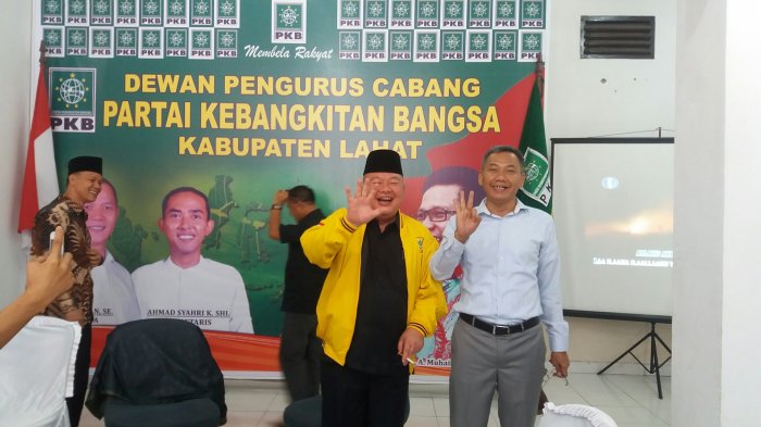 Nasrun dan Parhan Bertemu di PKB Lahat, Parhan: "Hari Ini Kami ...