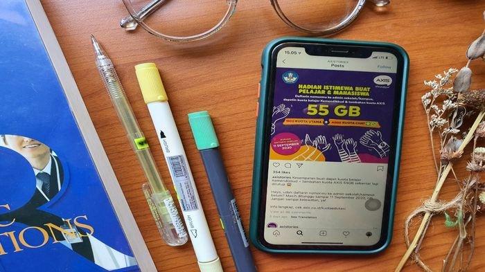 Pake AXIS, Hadiah Istimewa untuk Pelajar dan Mahasiswa - Sripoku.com