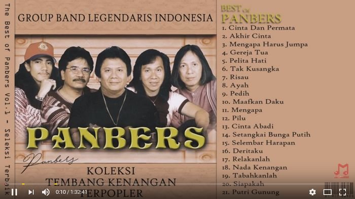 Benny Panjaitan Meninggal - Ini 5 Lagu Panbers Paling Fenomenal ...