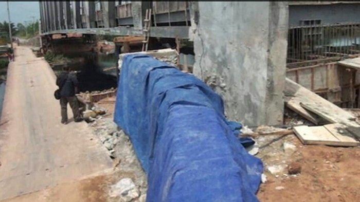 Pembangunan Jembatan KTM Rambutan Terbengkalai - Sripoku.com