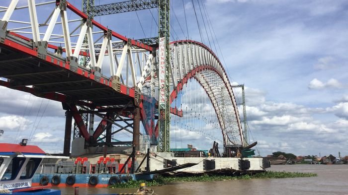 Pembangunan Fisik Hampir Rampung, Ternyata Pembebasan Lahan Jembatan Musi VI Masih Bermasalah ...