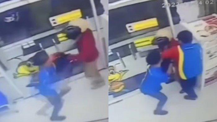 Viral 2 Pegawai Minimarket tak Gentar Ditodong Senjata Api, Malah Perampok Keok Dihajar Korban ...