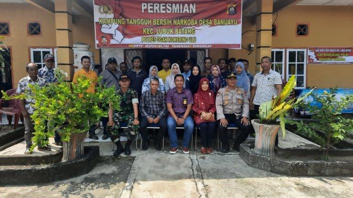 Banuayu Resmi Jadi Kampung Tangguh Bersih Narkoba - Sripoku.com
