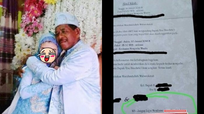 Kelewat Jujur, Catatan di Bagian Bawah Undangan Nikah Ini Bikin Geleng ...