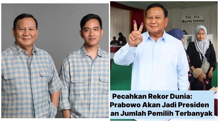 Prabowo-Gibran Masih Unggul Nyaris Tembus Raih 72 Juta Suara - Sripoku.com