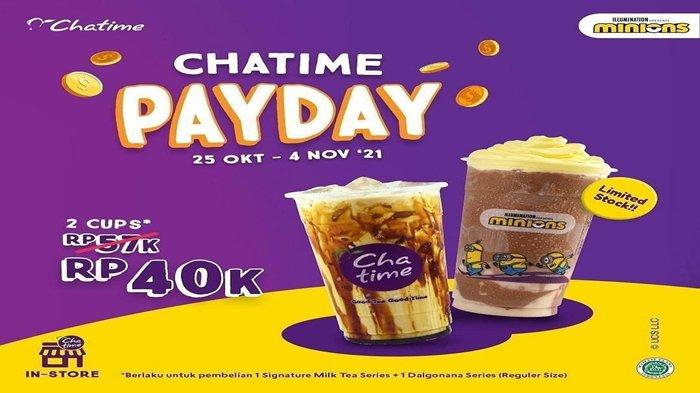 Promo Chatime hingga 4 November 2021, Hazelnut Chocolate Milk Tea 1 ...