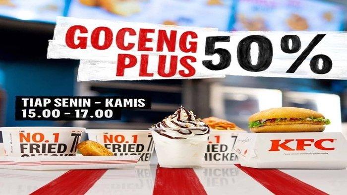 Promo KFC, KFC Promo Goceng Plus 50 Persen Mulai Rp4 Ribuan Setiap ...
