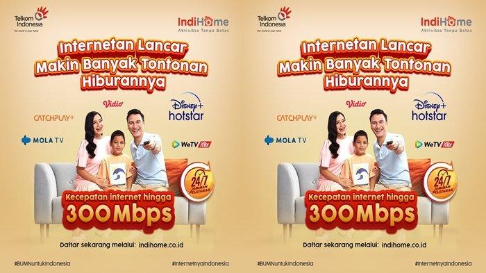 Promo Indihome Mulai Rp300 Ribuan Bisa Internetan, Telepon dan Nonton ...
