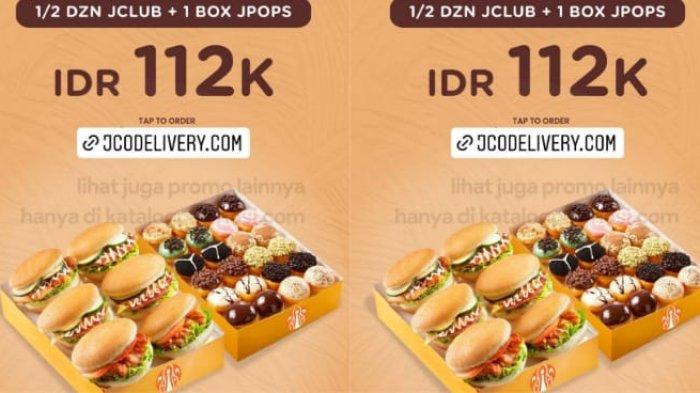 Promo JCO beli 1/2 Lusin JCLUB Plus Donuts JPOP Rp 112.000, Masih ...
