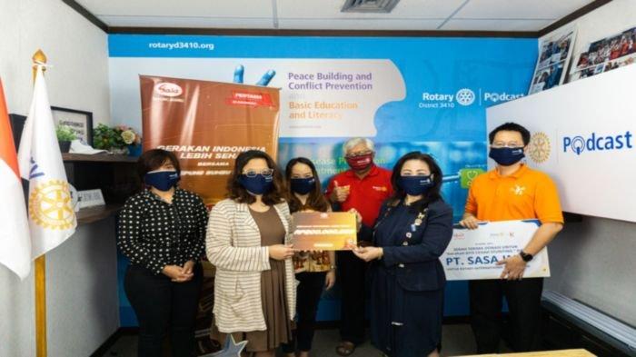 Sasa Mendukung Gerakan Ayo Cegah Stunting Rotary Indonesia - Sripoku.com