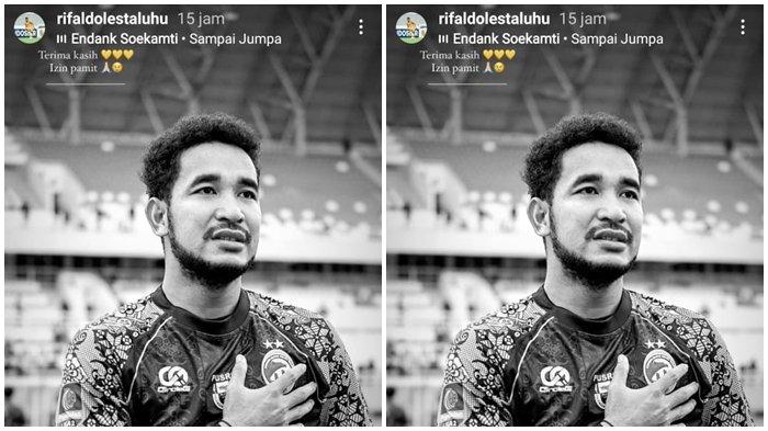 Pamit Tinggalkan Sriwijaya FC, Rifaldo Lestaluhu: Mau Pulang Ikut Latihan Tapi Gak Punya Tiket ...