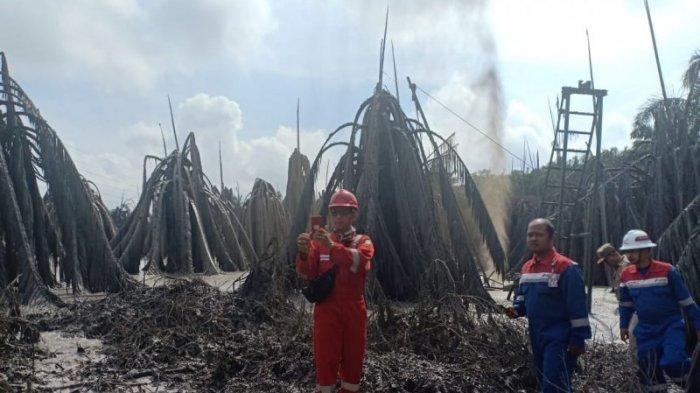 Semburan Lumpur Setinggi 30 Meter Mendadak Muncul di Kebun Warga Desa ...