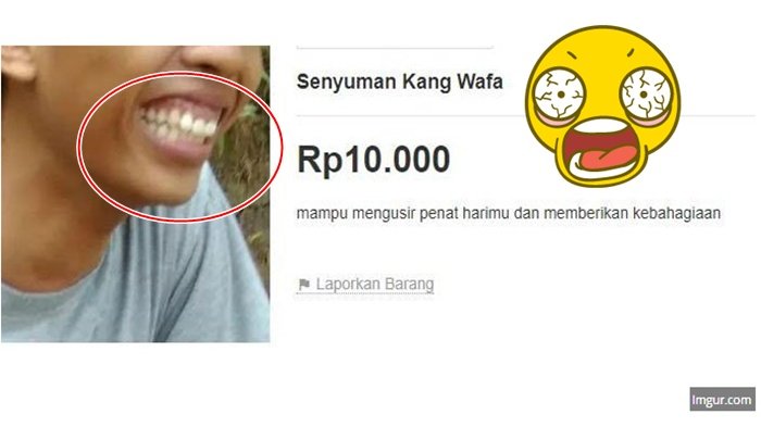 Ngakak! 8 Senyuman Ini Dijual Online, Harganya Sampai Jutaan, Anda ...