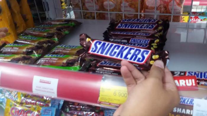 Snickers yang Beredar di Palembang dari China Bukan Belanda - Sripoku.com