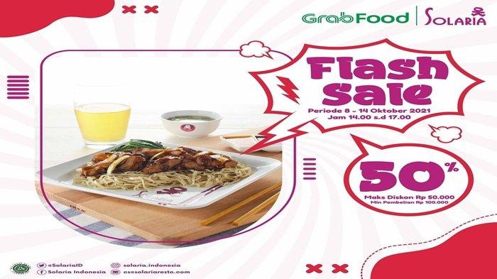 Promo Solaria hingga 14 Oktober 2021, Diskon 50 Persen Aneka Menu, Hari ...