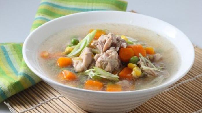 Resep Sup Ayam Kampung, Bumbu Spesial Bikin Semakin Berselera - Sripoku.com