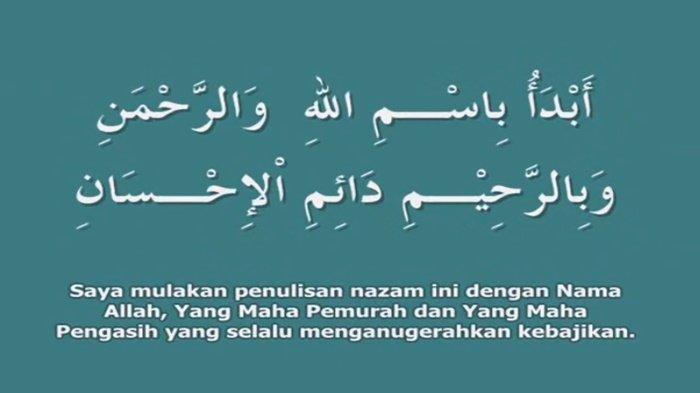 Syair Aqidatul Awam Lengkap Arab, Latin & Arti, Lagu Religi Populer ...