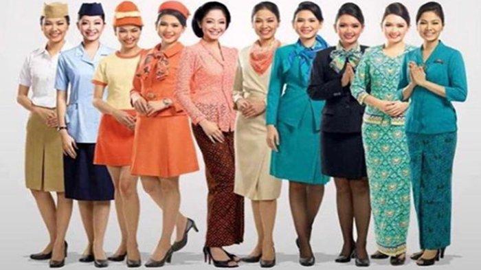 Tak Banyak yang Tahu, Ini Makna di Balik Seragam Pramugari Maskapai ...