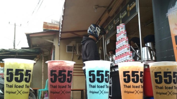 Thai Tea 555 Minuman Segar tak Bikin Enek - Sripoku.com