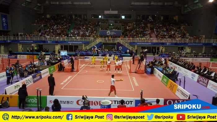 Raih Medali Emas, Ini Jalannya Pertandingan Final Takraw Beregu Putra ...