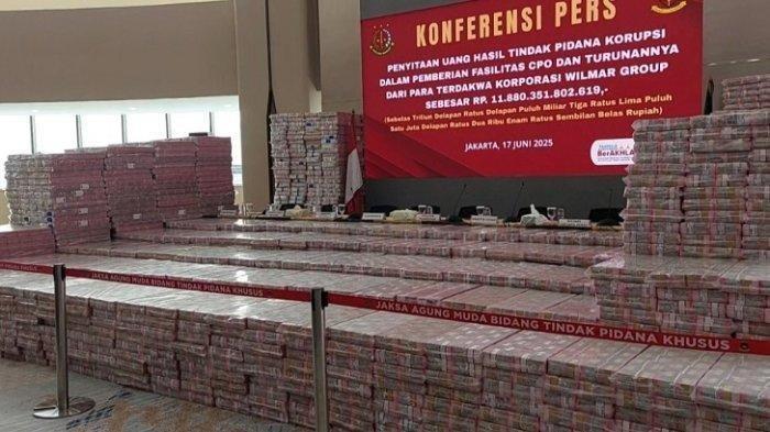TERUNGKAP Asal Uang Rp 11,8 Triliun yang Disita dari Wilmar Group Terkait Kasus Korupsi Ekspor ...