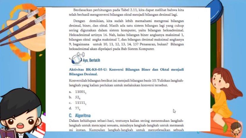 Kunci Jawaban Informatika Kelas 8 SMP/MTs Halaman 45-46 Semester 1 Tahun 2023, Kurikulum Merdeka ...