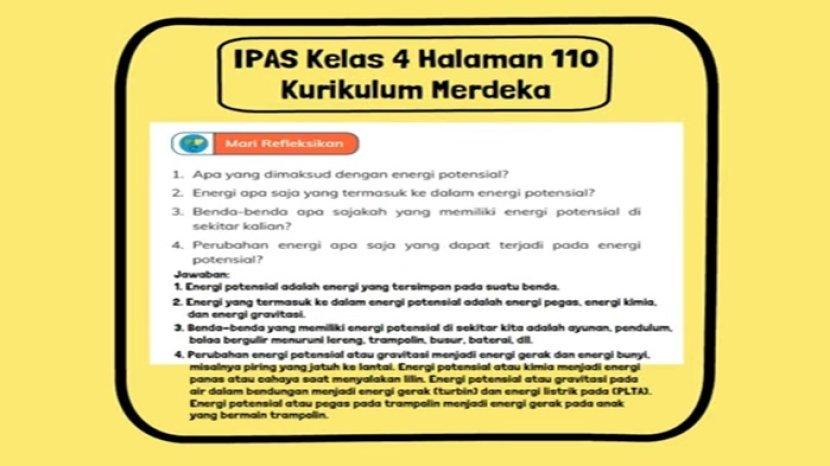 Kunci Jawaban Bahasa Indonesia Kelas 4 SD Halaman 186-187 Semester 1 Kurikulum Merdeka, Soal ...