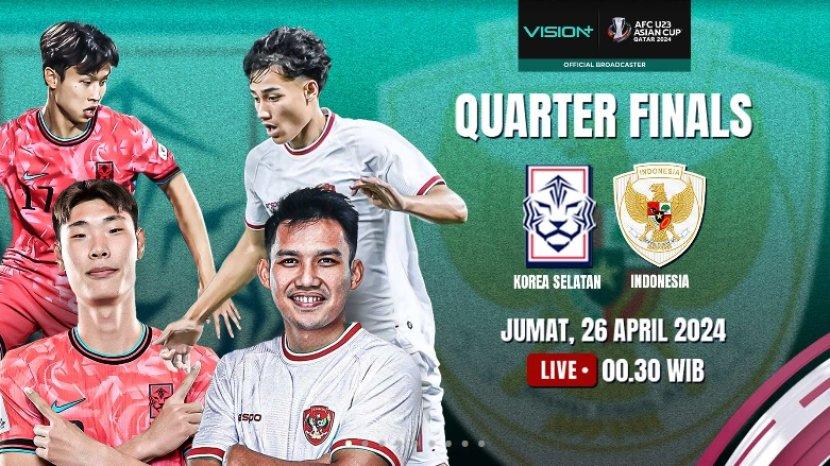 Nonton TV Online Timnas Indonesia vs Korea Selatan Piala Asia U23 Link Live Streaming RCTI di ...
