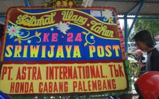 Sripo Banjir Ucapan Selamat HUT ke-24 - Sripoku.com