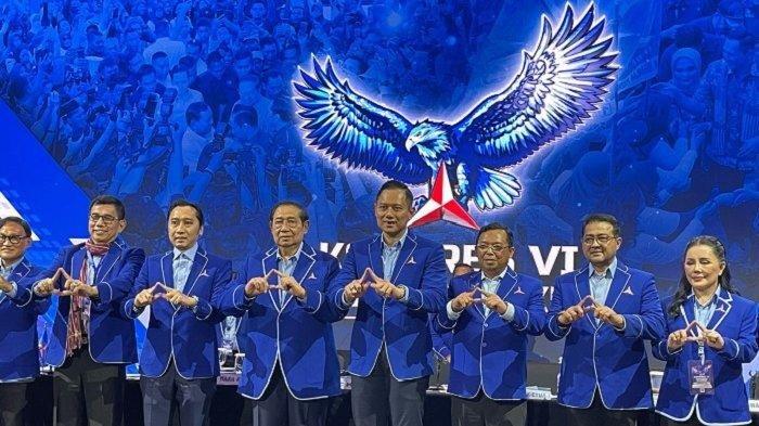 AHY Resmi Ditetapkan Jadi Ketum Demokrat dan SBY Kembali Jabat Ketua Majelis Tinggi Partai ...