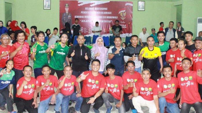 Atlet Bulu Tangkis Agripina Pukau Penonton Turnamen Dandim 1311 ...