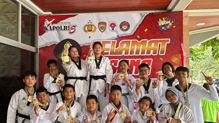 Atlet Taekwondo Sulteng Sabet 29 Medali di Kejuaraan Garuda Bhayangkara Presisi - Tribunpalu.com