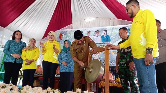 Hari Kesatuan Gerak ke-51 PKK Sigi Dimulai, Warga Manfaatkan Lahan Pekarangan Rumah Cegah ...