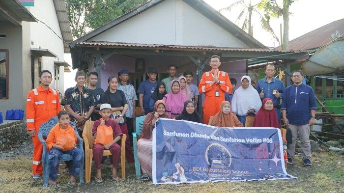 BDI Baitussalam CPP Senoro Santuni 100 Warga dan 41 Anak Yatim ...