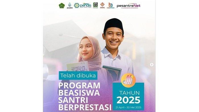 Pendaftaran Beasiswa Santri Berprestasi Dibuka, Cek Jadwal dan Cara Daftarnya - Tribunpalu.com