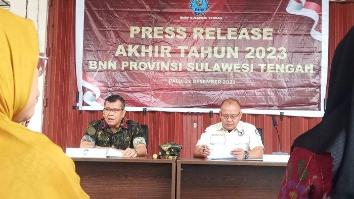 1,7 Kg Sabu dan 10,5 Gram Ganja dari 18 Tersangka Ditangani BNNP Sulteng sepanjang 2023 ...