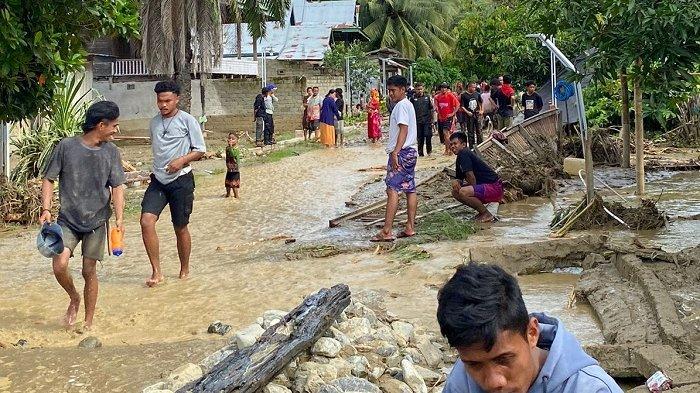 BPBD Parigi Moutong Imbau Warga Waspada Bencana Hidrometrologi saat Hujan Deras - Tribunpalu.com