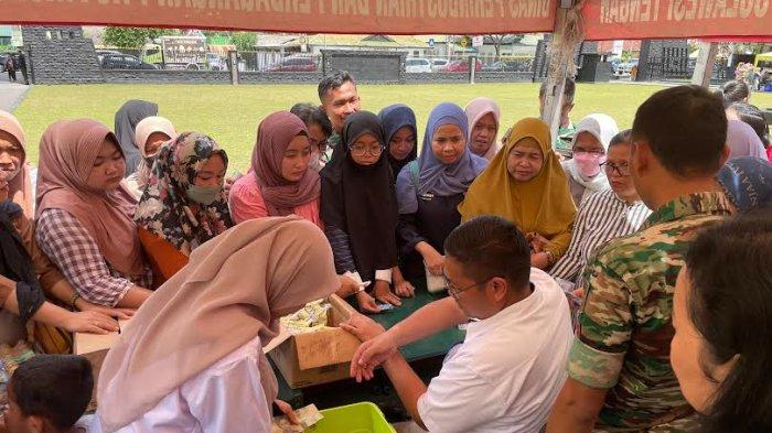 Bazar Ramadhan Korem 132/Tadulako Diikuti 500 Prajurit TNI - Tribunpalu.com