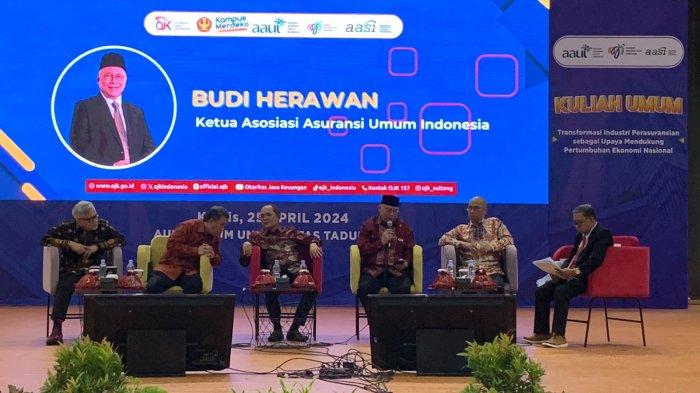 Direktur Utama PT Reasuransi Maipark Indonesia Hadiri Kuliah Umum di ...