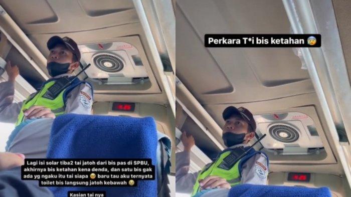 Bus Ditahan Gegara Penumpang BAB di Toilet Bus hingga Kotorannya ...
