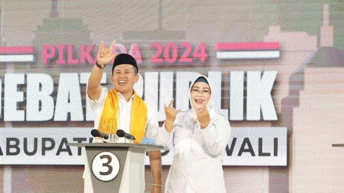 Unggul di Debat Perdana, Iksan-Iriane Bawa Harapan Perubahan Morowali - Tribunpalu.com