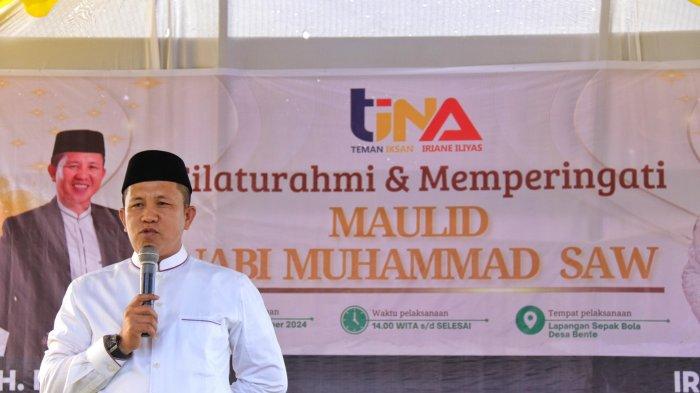 Memperingati Hari Maulid, Iksan Ajak Masyarakat Morowali Teladani Rasulullah SAW - Tribunpalu.com