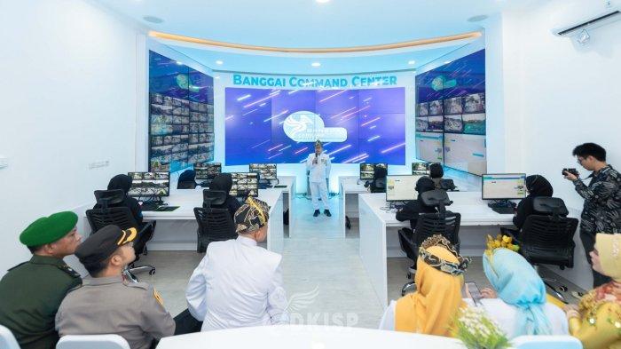 Wujudkan Smart Sity, Kabupaten Banggai Kini Punya Command Center - Tribunpalu.com
