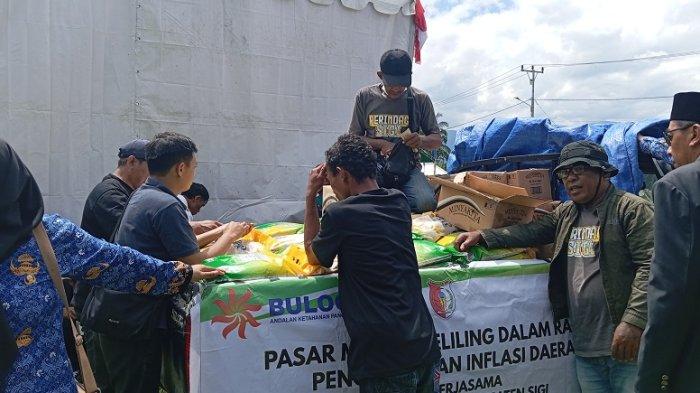 Pasar Murah Keliling Meriahkan HUT RI Ke-79 di Desa Anca Sigi, Bulog Siapkan Satu Ton Beras ...
